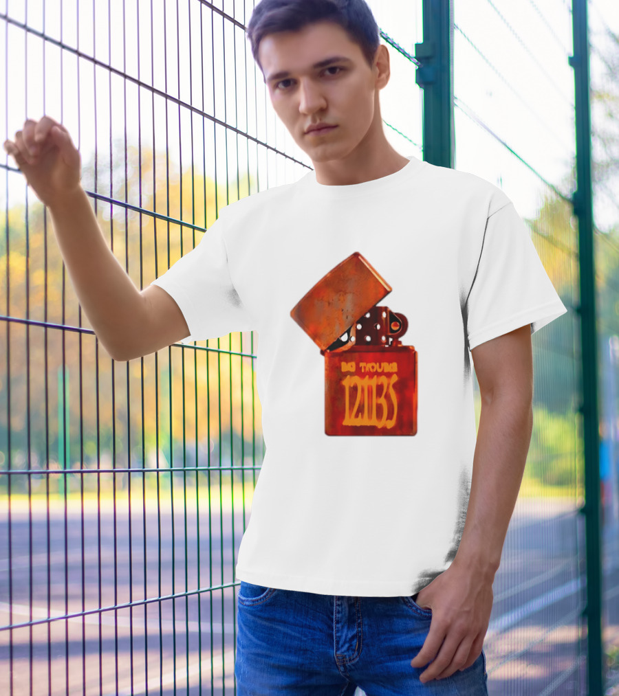 Big Trouble Retro Zippo 12113 T-Shirt