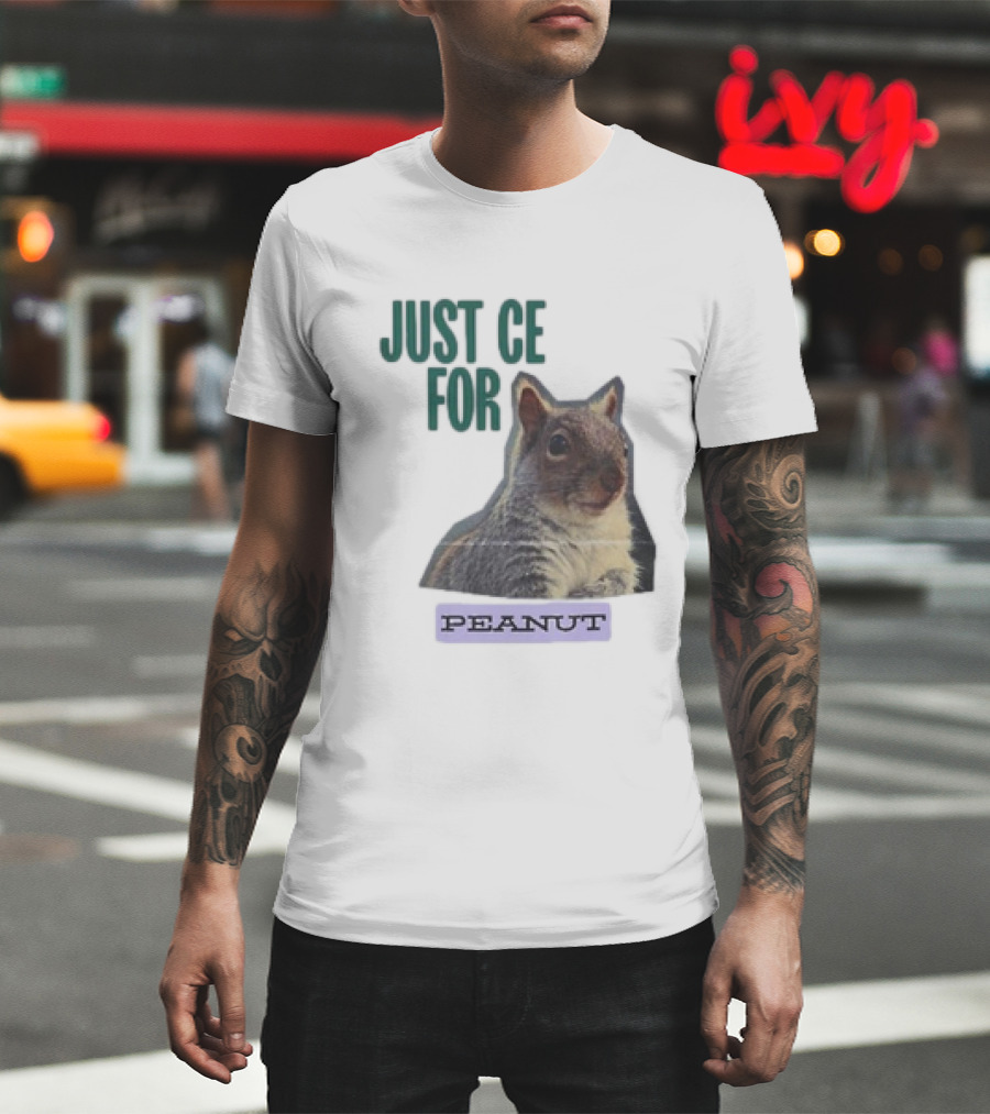 Justice For Peanut The Squirrel T-Shirt