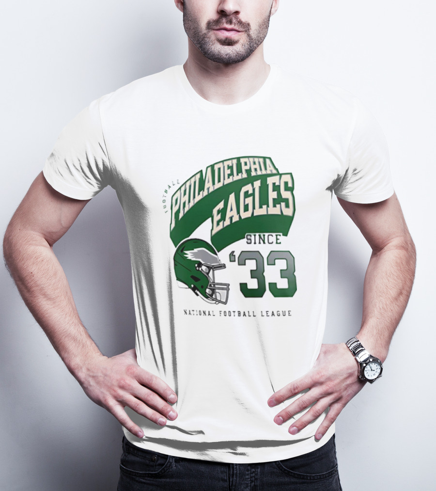 Philadelphia Eagles Football Since 1933 NFL National Football League T-Shirt