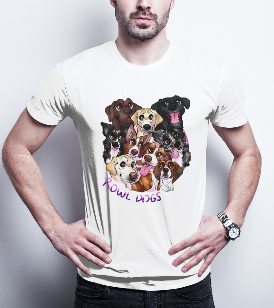 Rowe Dogs Playful Pooches Classic T-Shirt
