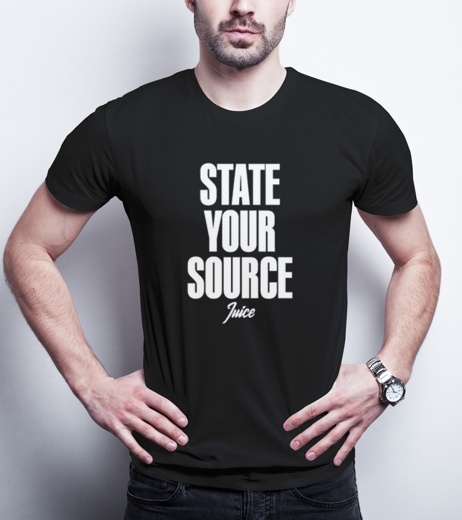 Jaylen Brown State Your Source Juice T-Shirt