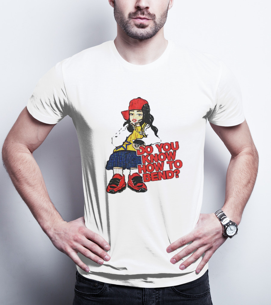 Billie Eilish Do You Know How To Bend Styled Cartoon T-Shirt