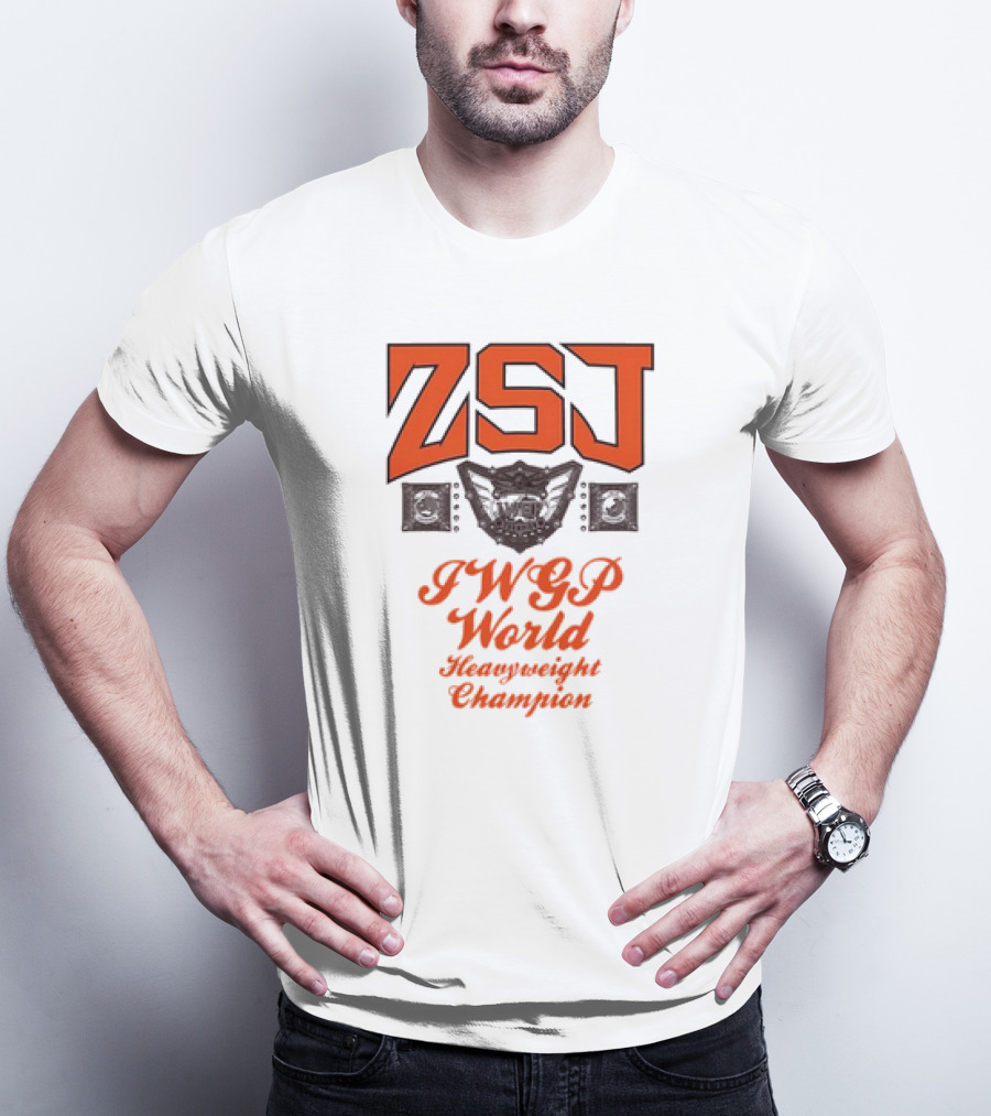 ZSJ IWGP World Heavyweight Champion Belt T-Shirt