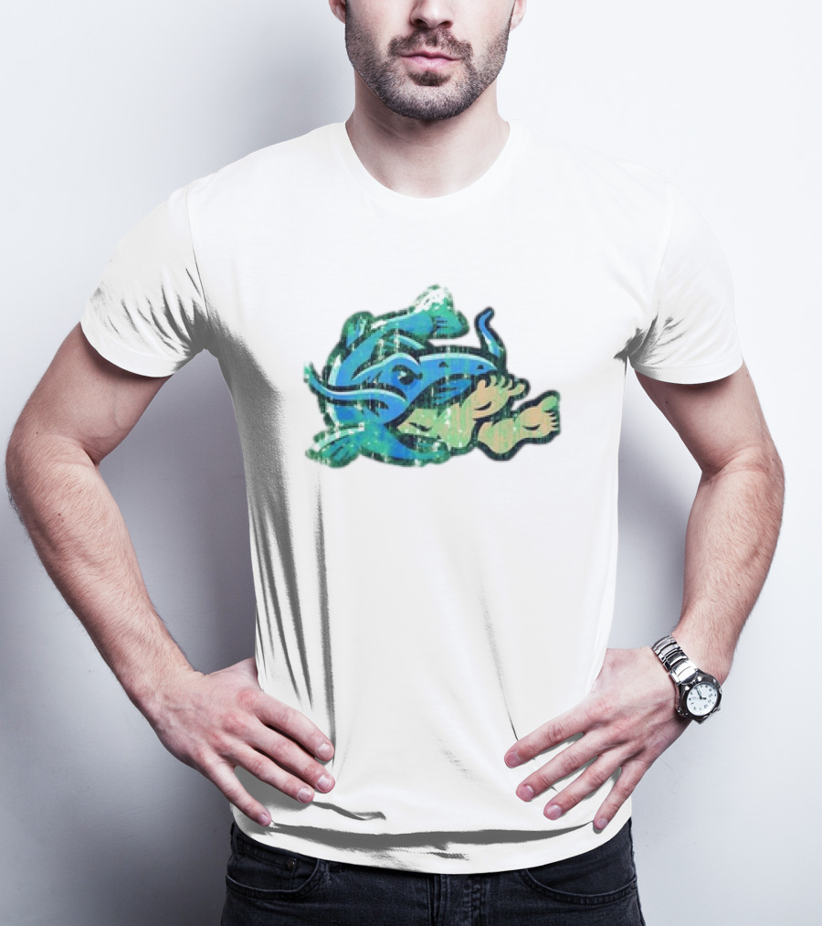 Noodlers Distressed Swimming Meme T-Shirt