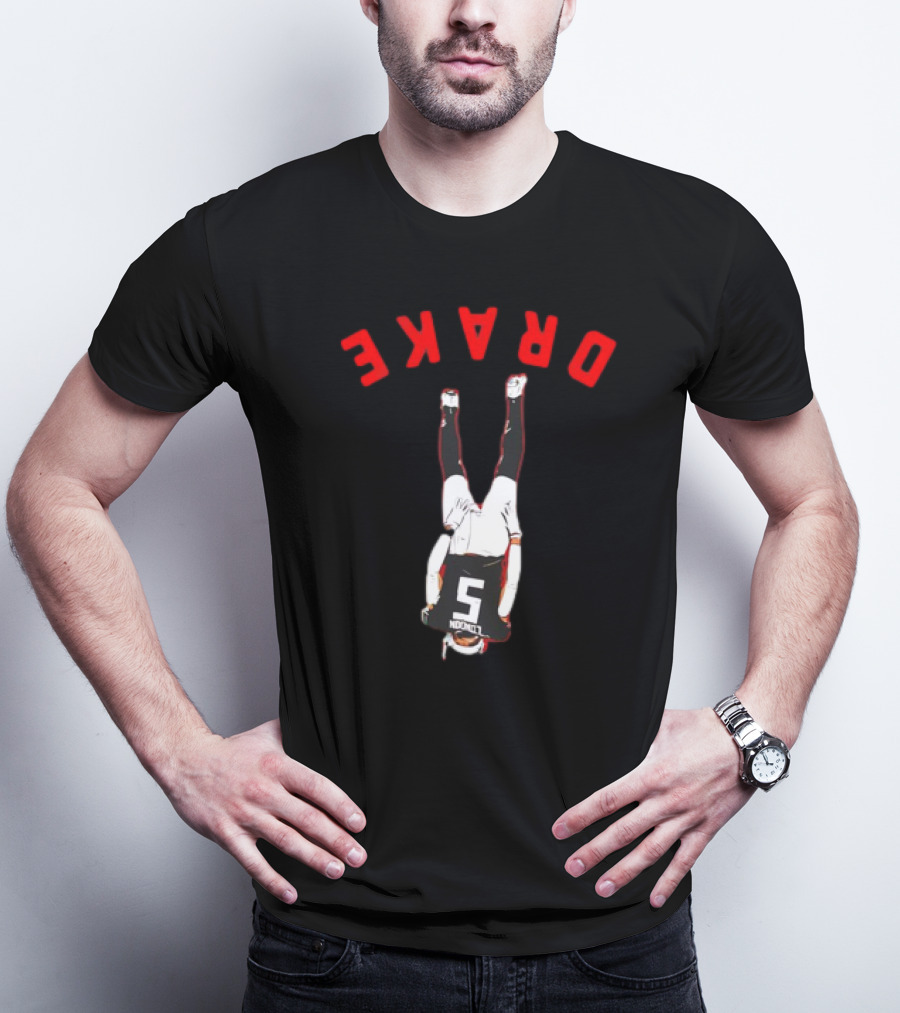 Atlanta Falcons Drake London Upside Down T-Shirt