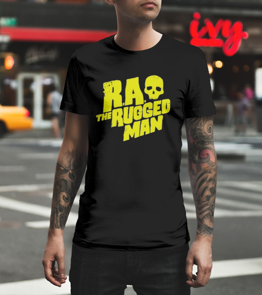 R.A. The Rugged Man Skull T-Shirt