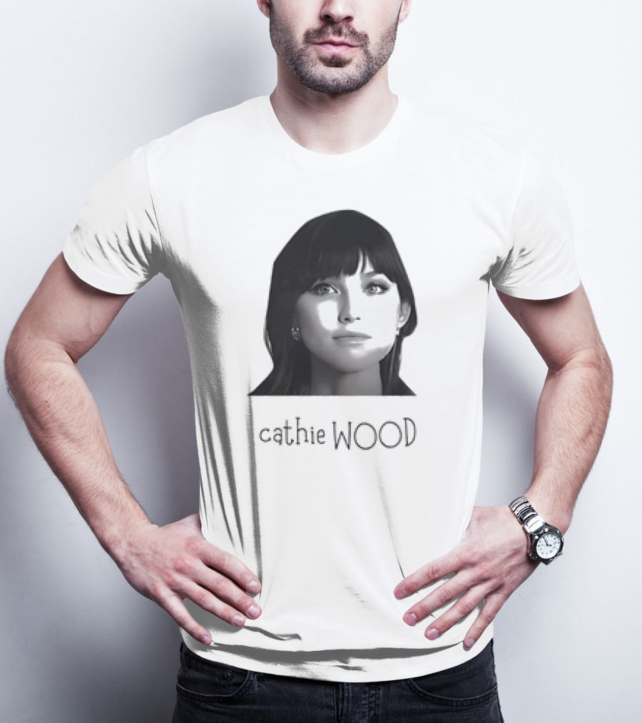 Cathie Wood Classic Portrait T-Shirt