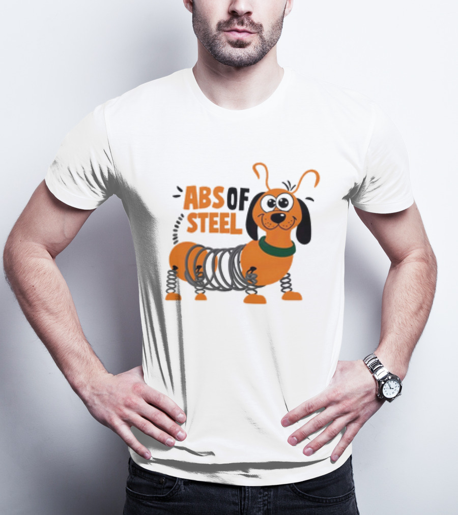 ABS Of Steel Dog Toy Story Slinky Dog T-Shirt