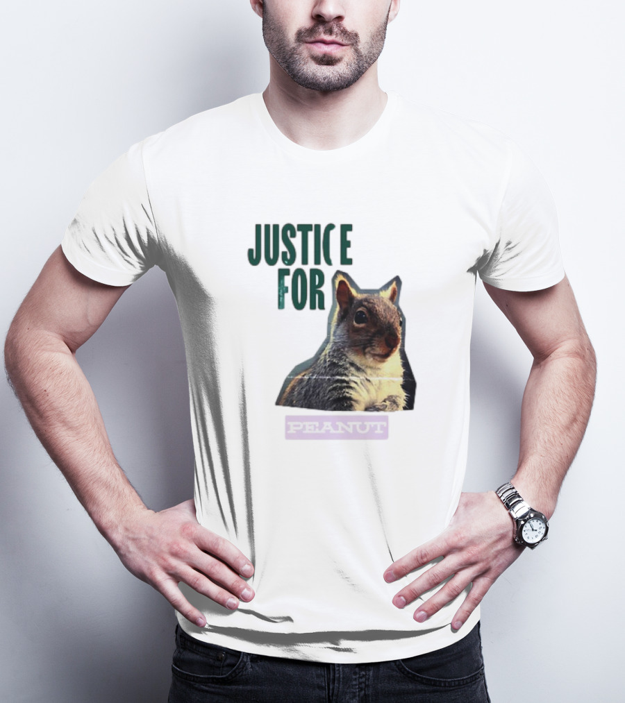Justice For Peanut Squirrel T-Shirt