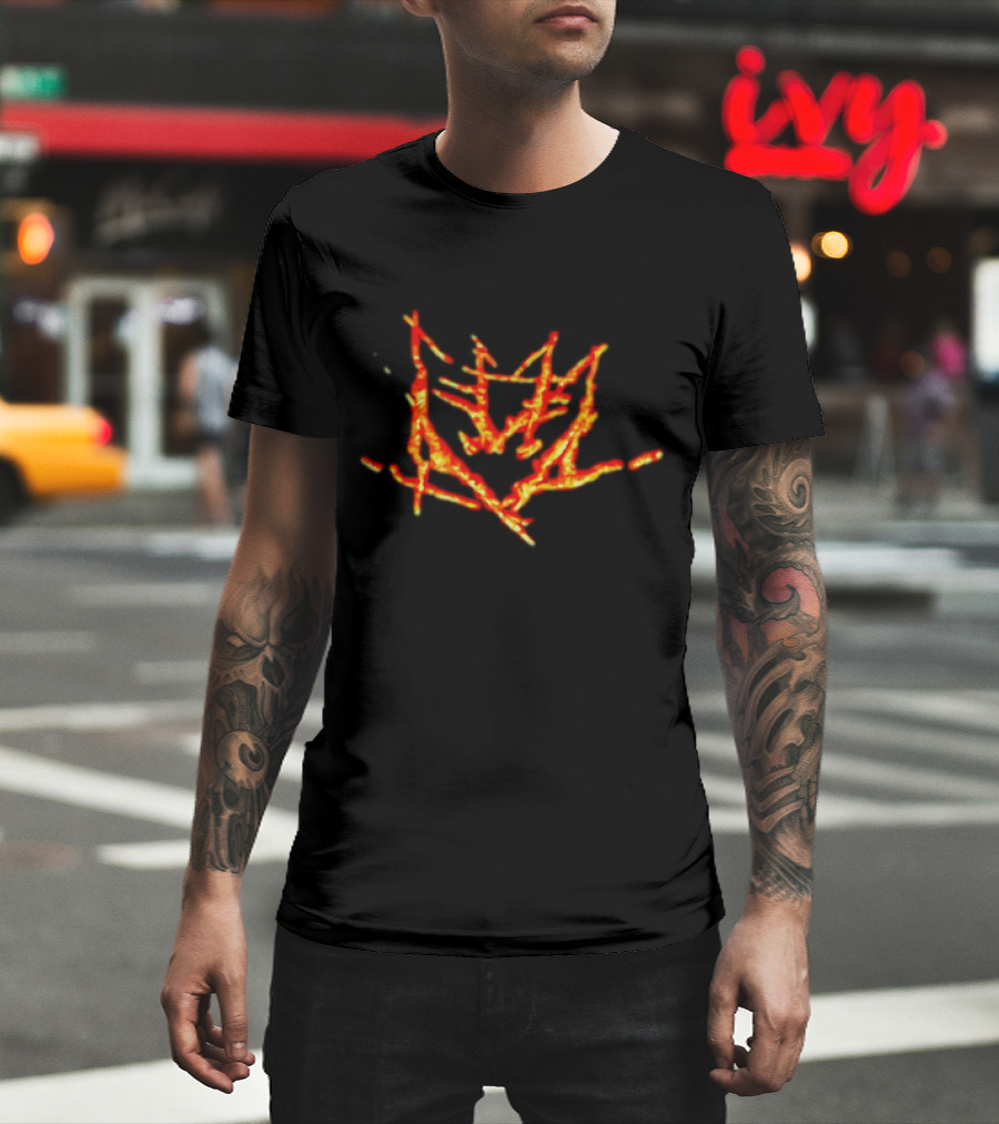 Transformers One Megatronus Brand Flame Emblem T-Shirt