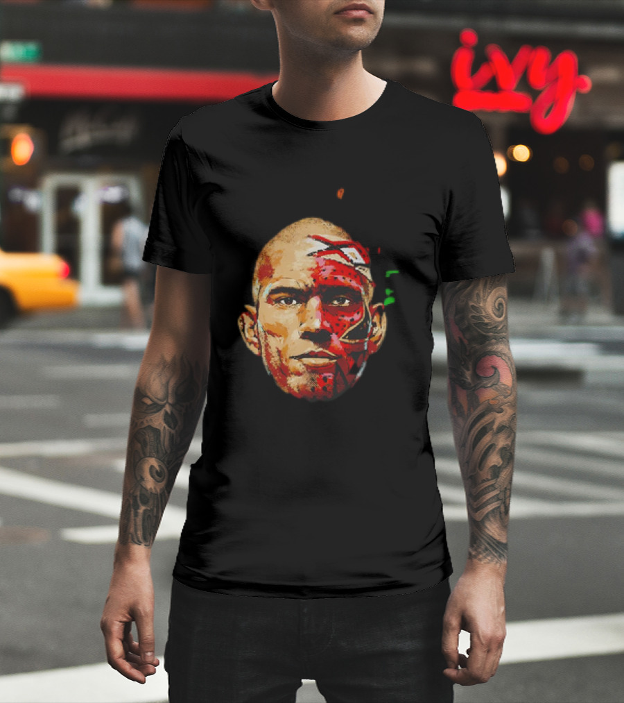 UFC Alex Pereira Face Paint T-Shirt