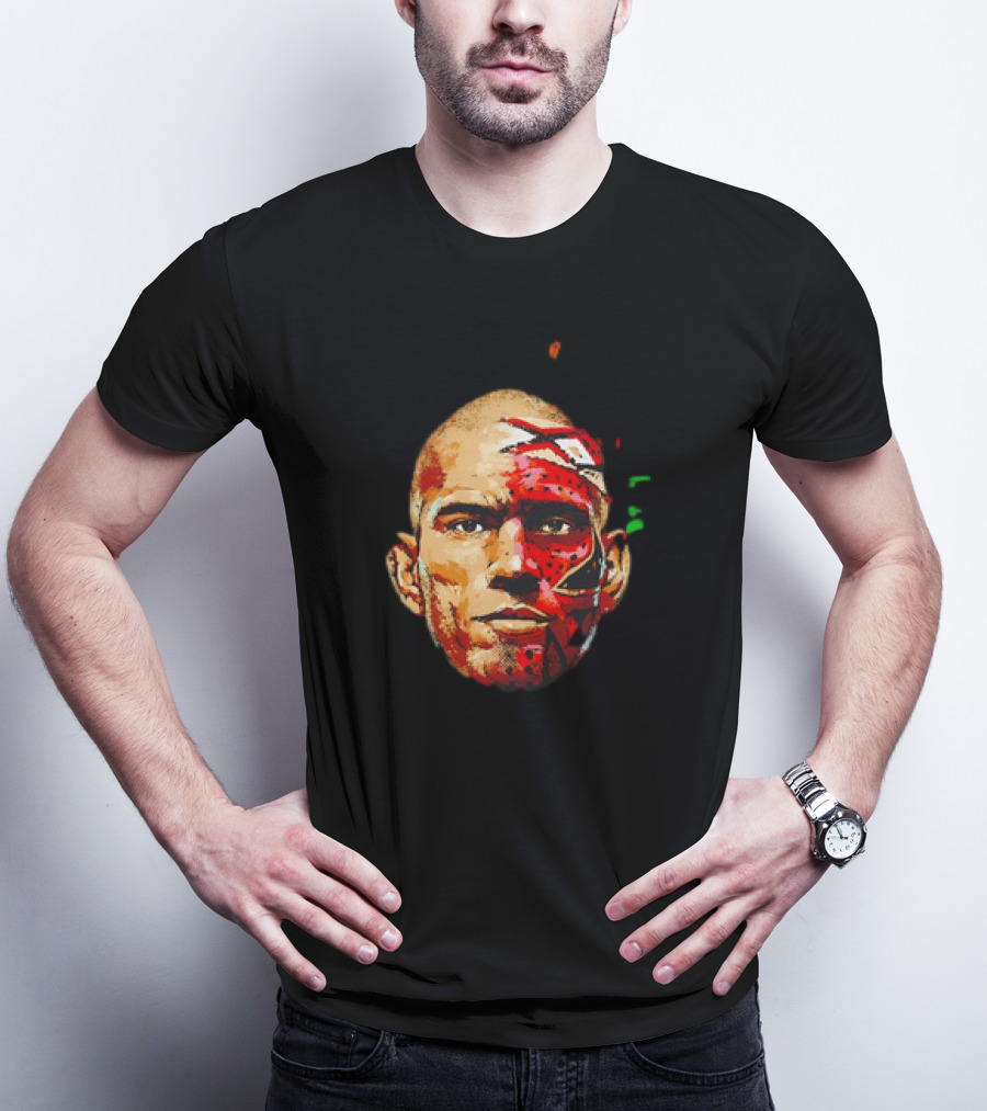 UFC Alex Pereira Face Paint T-Shirt