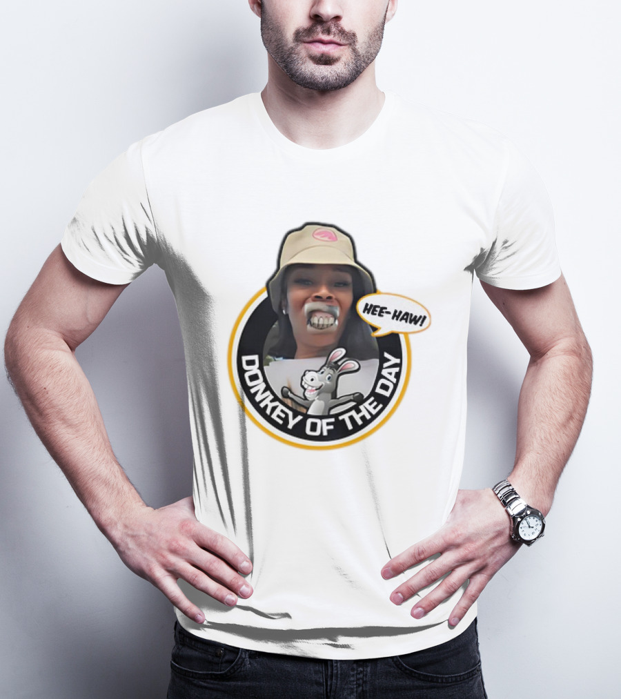 Charleston White Yunties Hee-Haw Donkey Of The Day T-Shirt