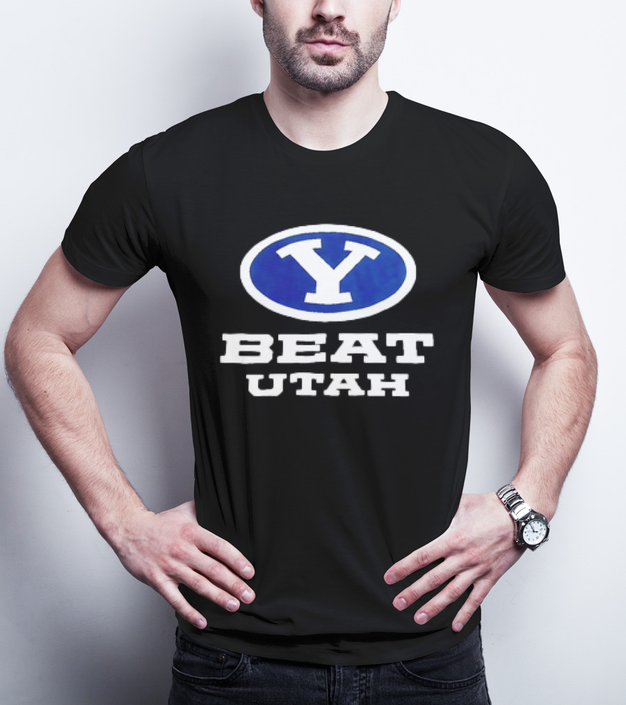 BYU Cougars Y Logo Beat Utah T-Shirt
