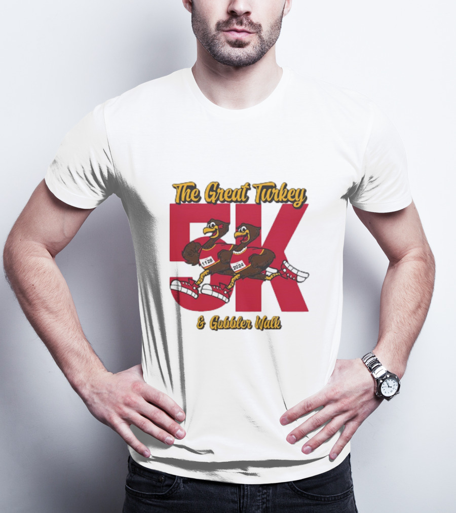 The Great Turkey And Gobbler Walk 5K T-Shirt