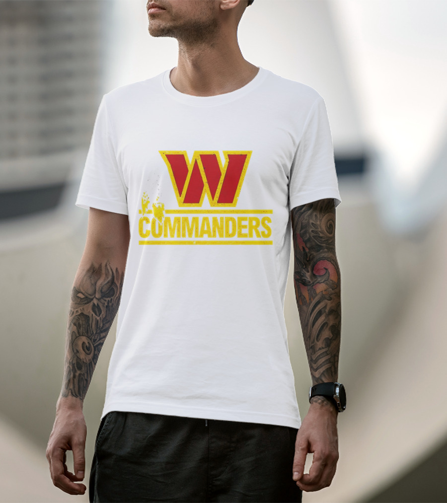 Coach Dan Quinn Commanders Feather W T-Shirt