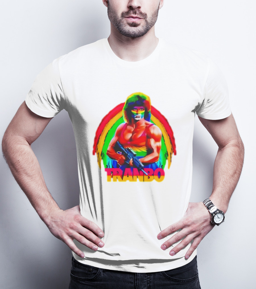Tranbo Rambo Rainbow Warrior T-Shirt