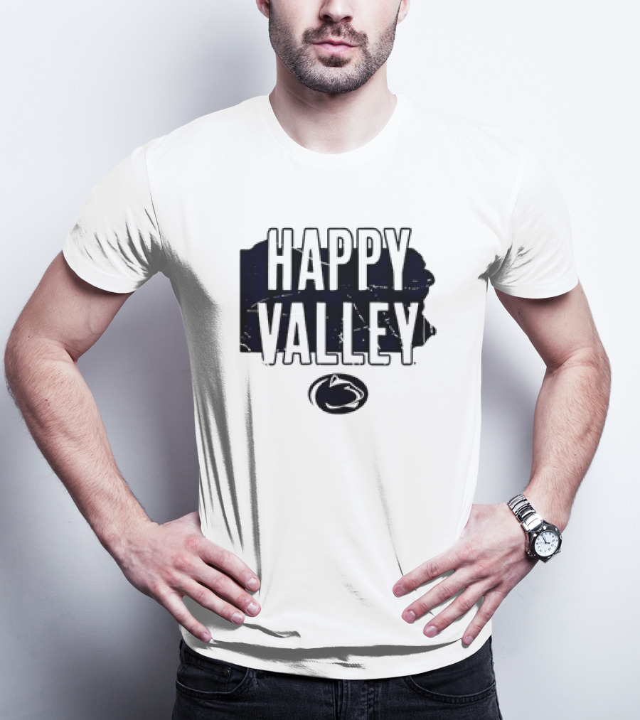 Happy Valley Penn State Nittany Lions Vintage Football T-Shirt