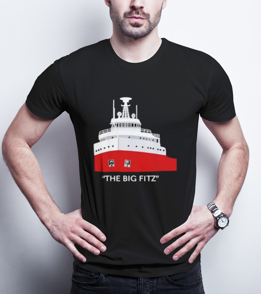 The Big Fitz Edmund Fitzgerald Nautical T-Shirt