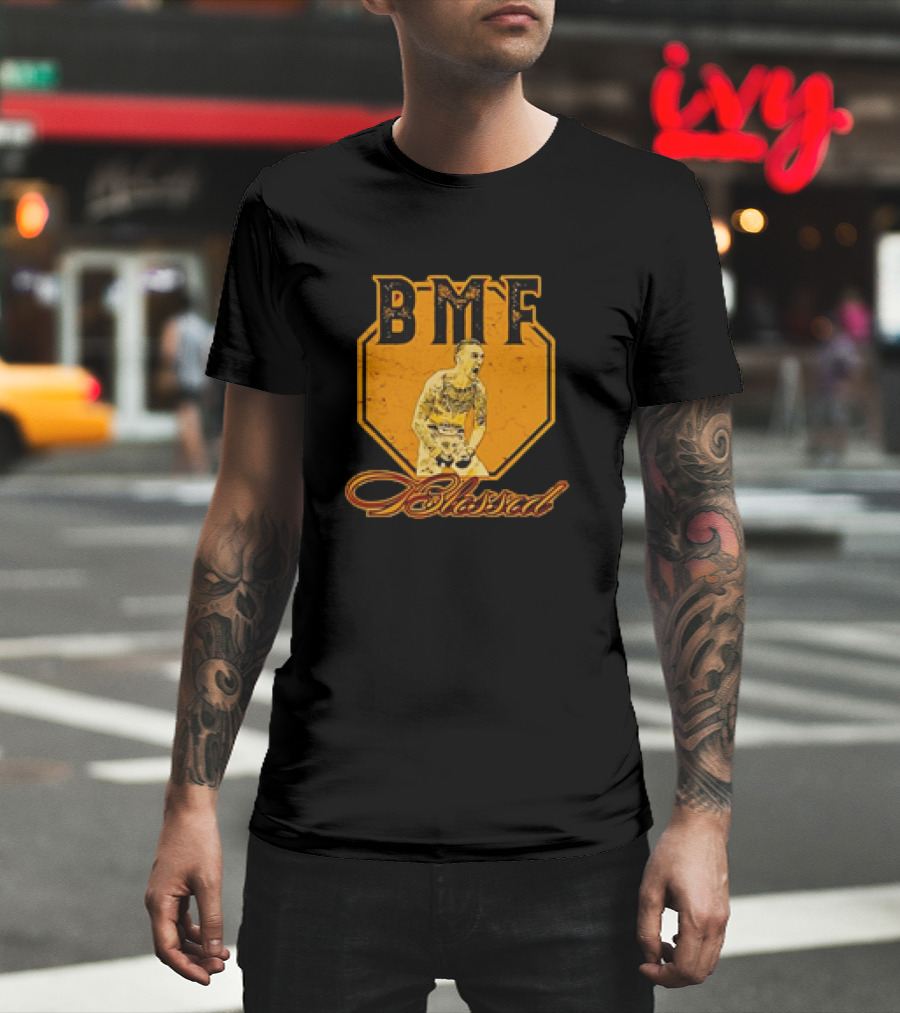 BMF Blessed Max Holloway UFC T-Shirt