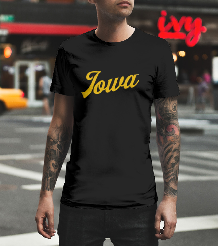 University Of Iowa Script Iowa Classic Retro T-Shirt