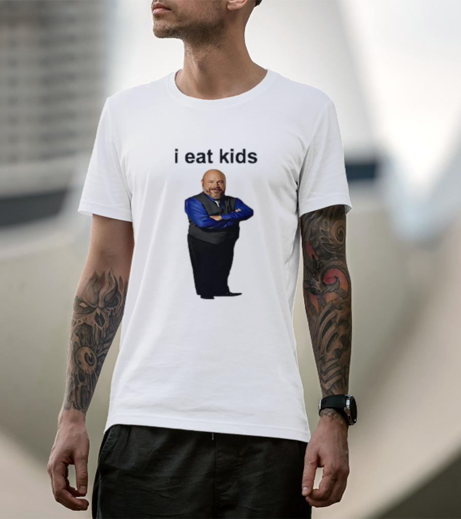 I Eat Kids Funny Meme Tapestry T-Shirt
