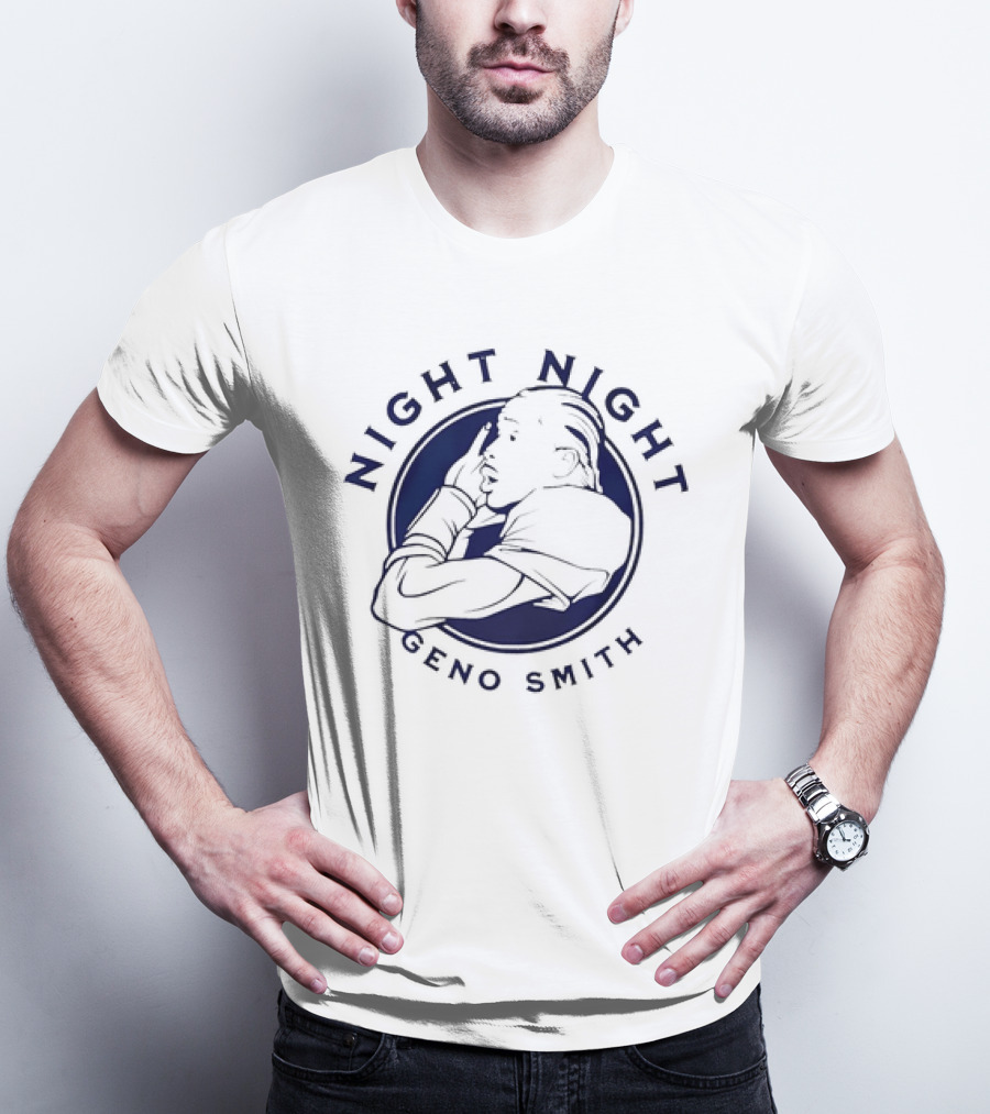 Geno Smith Night Night Seattle Seahawks Vintage T-Shirt