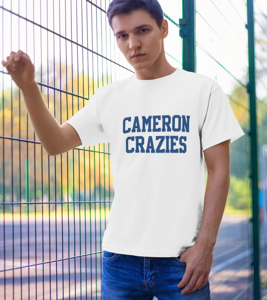 Cameron Crazies Duke Basketball Fan Spirit Enthusiasts Sports Team Supporters T-Shirt