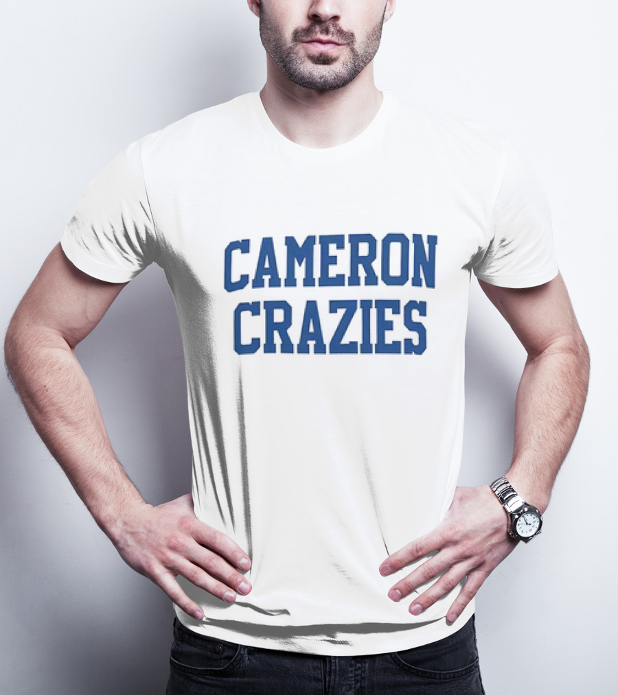 Cameron Crazies Duke Basketball Fan Spirit Enthusiasts Sports Team Supporters T-Shirt
