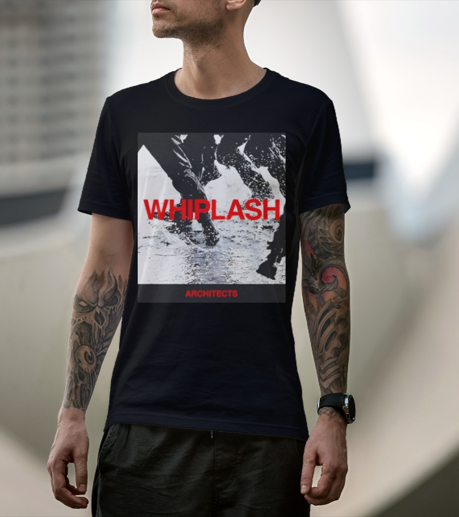 Whiplash Architects Single Black Photo Retro T-Shirt