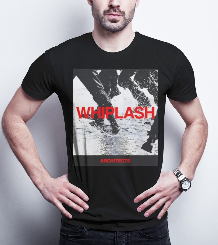 Whiplash Architects Single Black Photo Retro T-Shirt