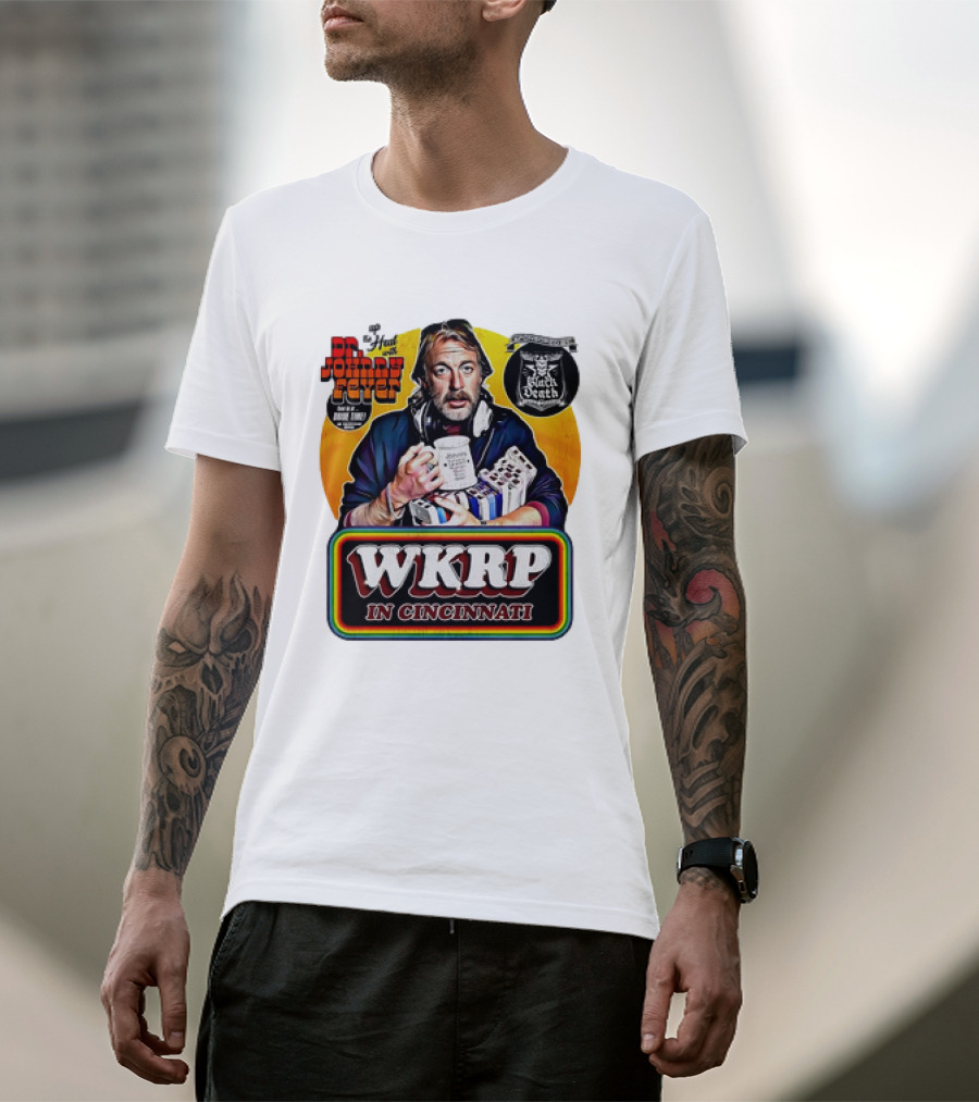 Dr Johnny Fever WKRP In Cincinnati Rock And Roll James Coffee Radio Mug T-Shirt