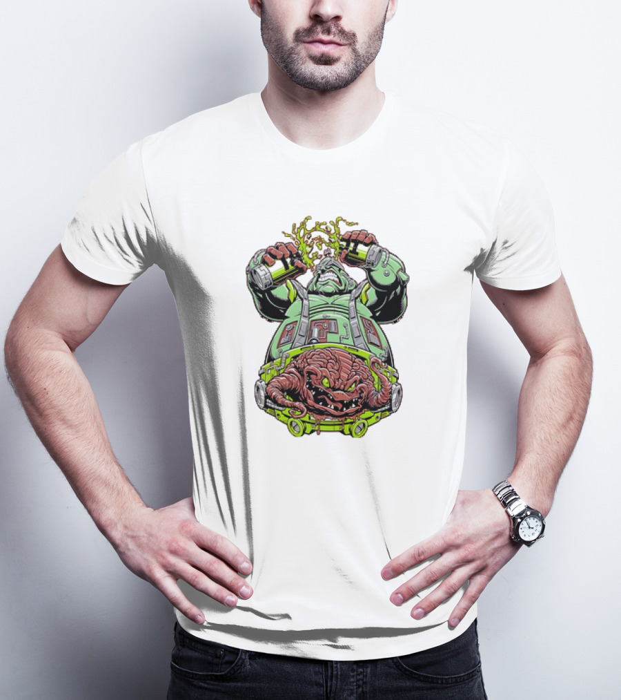 Krang Android Attack Teenage Mutant Ninja Turtles T-Shirt