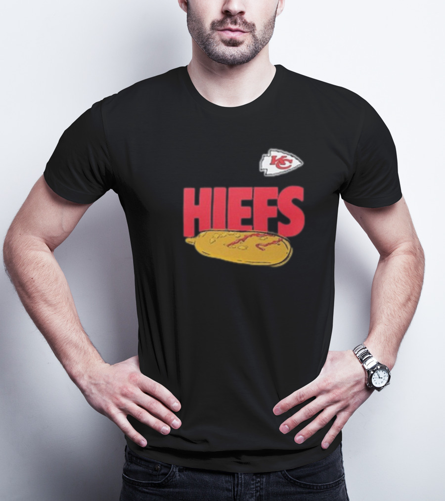 Kansas City Chiefs Hometown Hiefs Hotdog T-Shirt