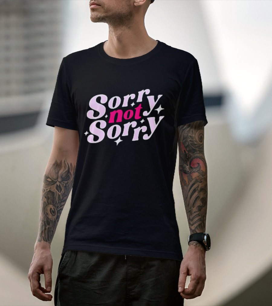 Angel Reese Sorry Not Sorry Script Ladies Boyfriend T-Shirt