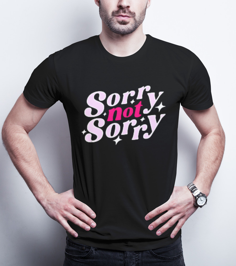 Angel Reese Sorry Not Sorry Script Ladies Boyfriend T-Shirt