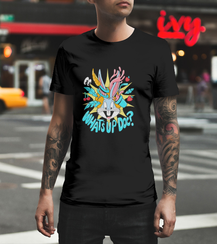 What's Up Doc Bugs Bunny Cartoon T-Shirt