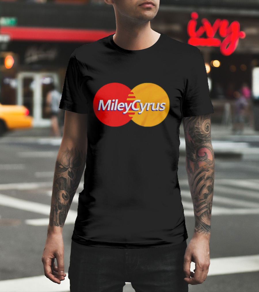 Miley Cyrus Mastercard T-Shirt