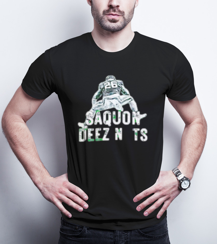 Philadelphia Eagles Saquon Barkley Saquon Deez N Ts T-Shirt