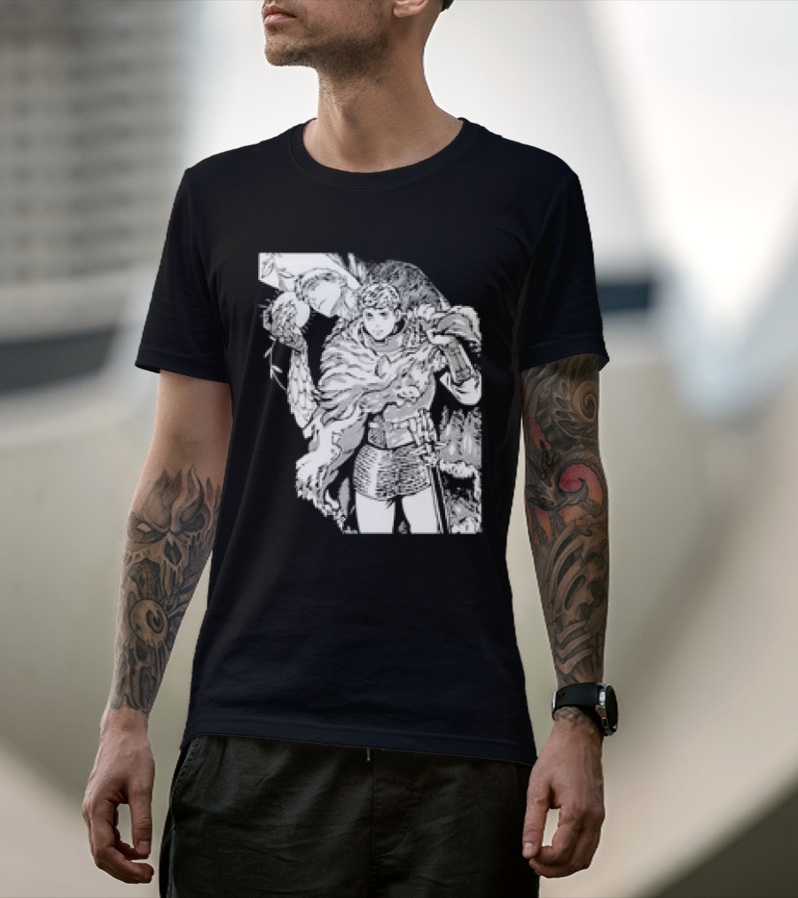 Tasty In Dungeon Anime Knight Fantasy Adventure Scene T-Shirt