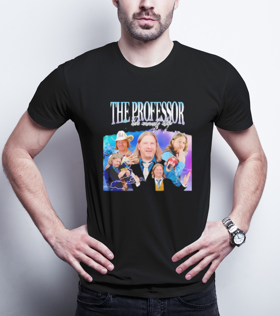 The Professor Tolarian Community College Iconic Pop Culture T-Shirt