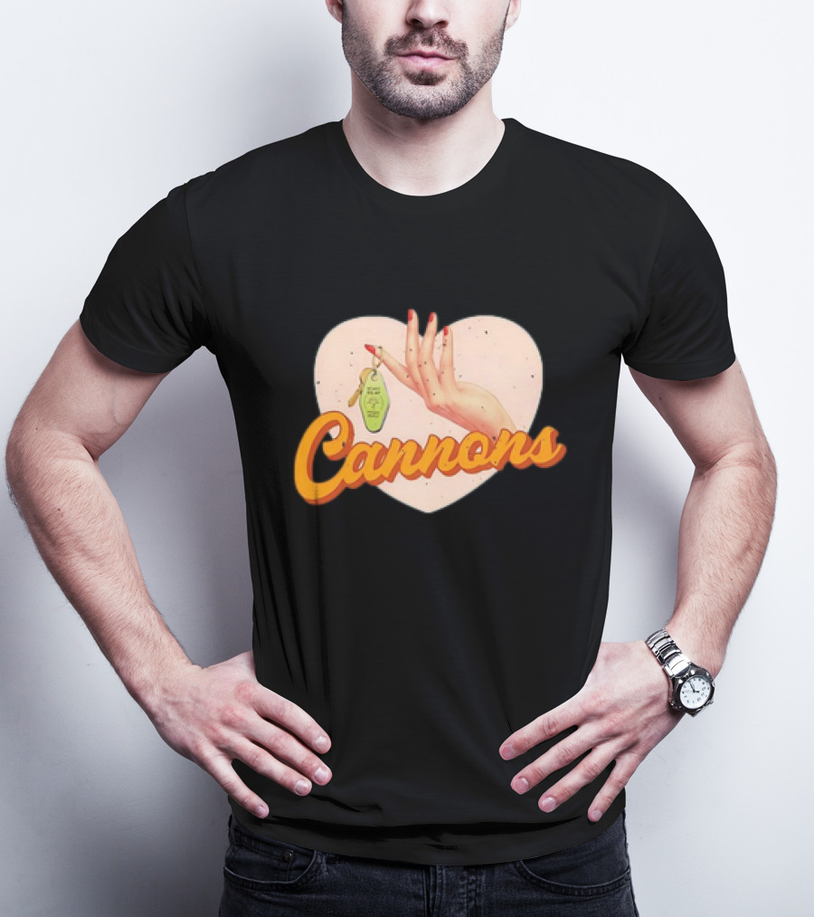 Cannons Vintage Motel Key Heart T-Shirt