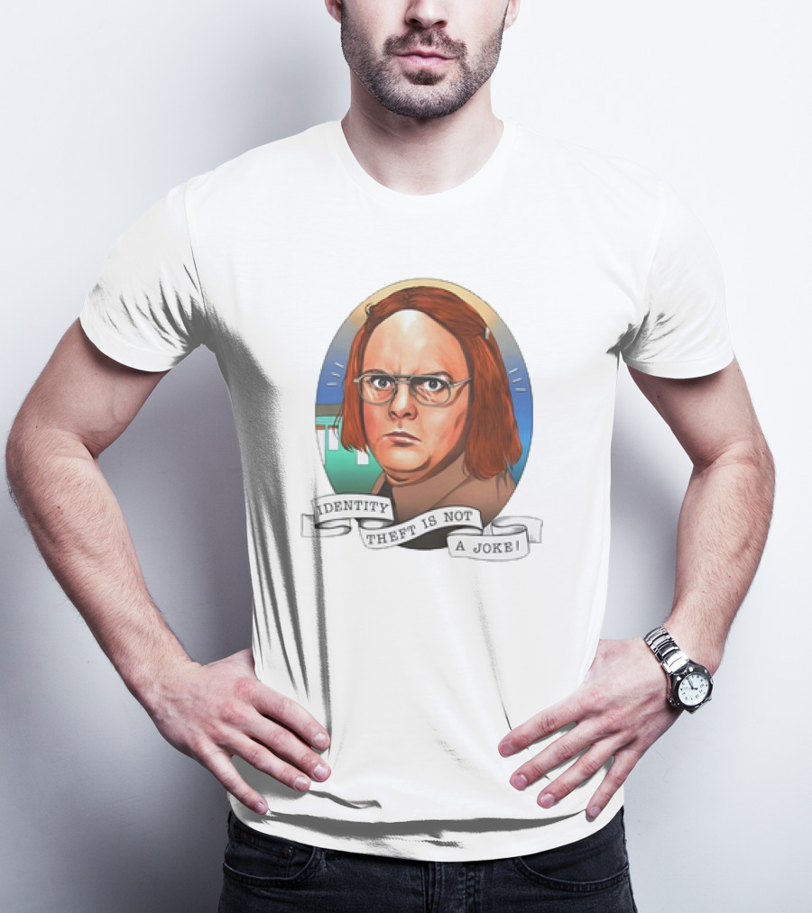 Identity Theft Is Not A Joke Dwight Schrute T-Shirt
