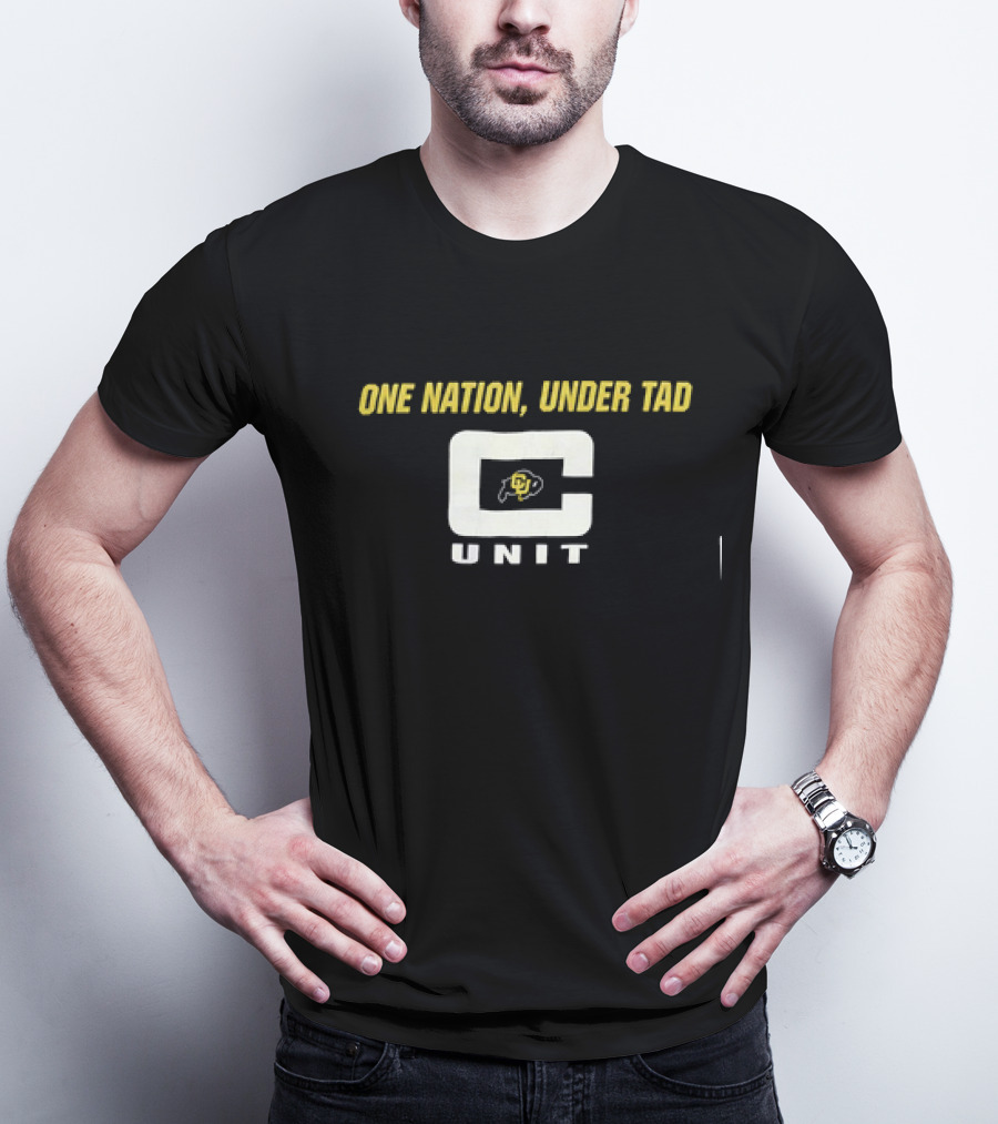 One Nation Under Tad C Unit Colorado Buffaloes T-Shirt