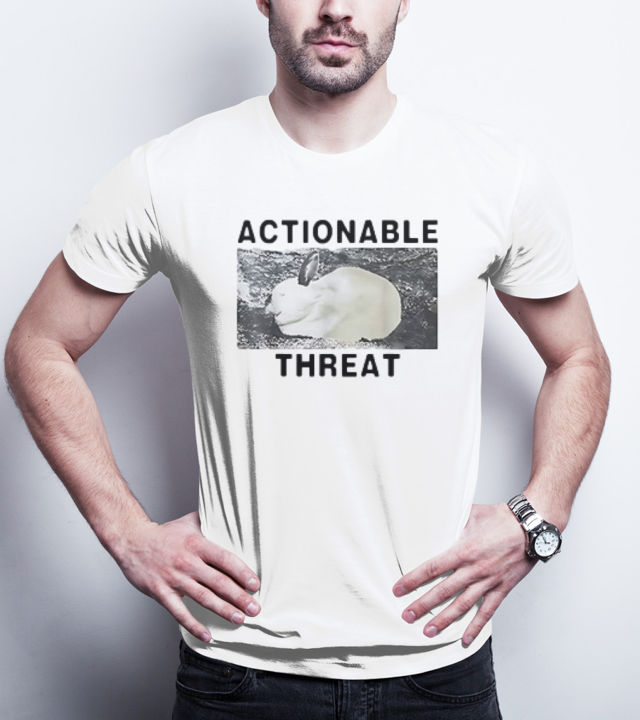 ACTIONABLE THREAT RABBIT T-Shirt