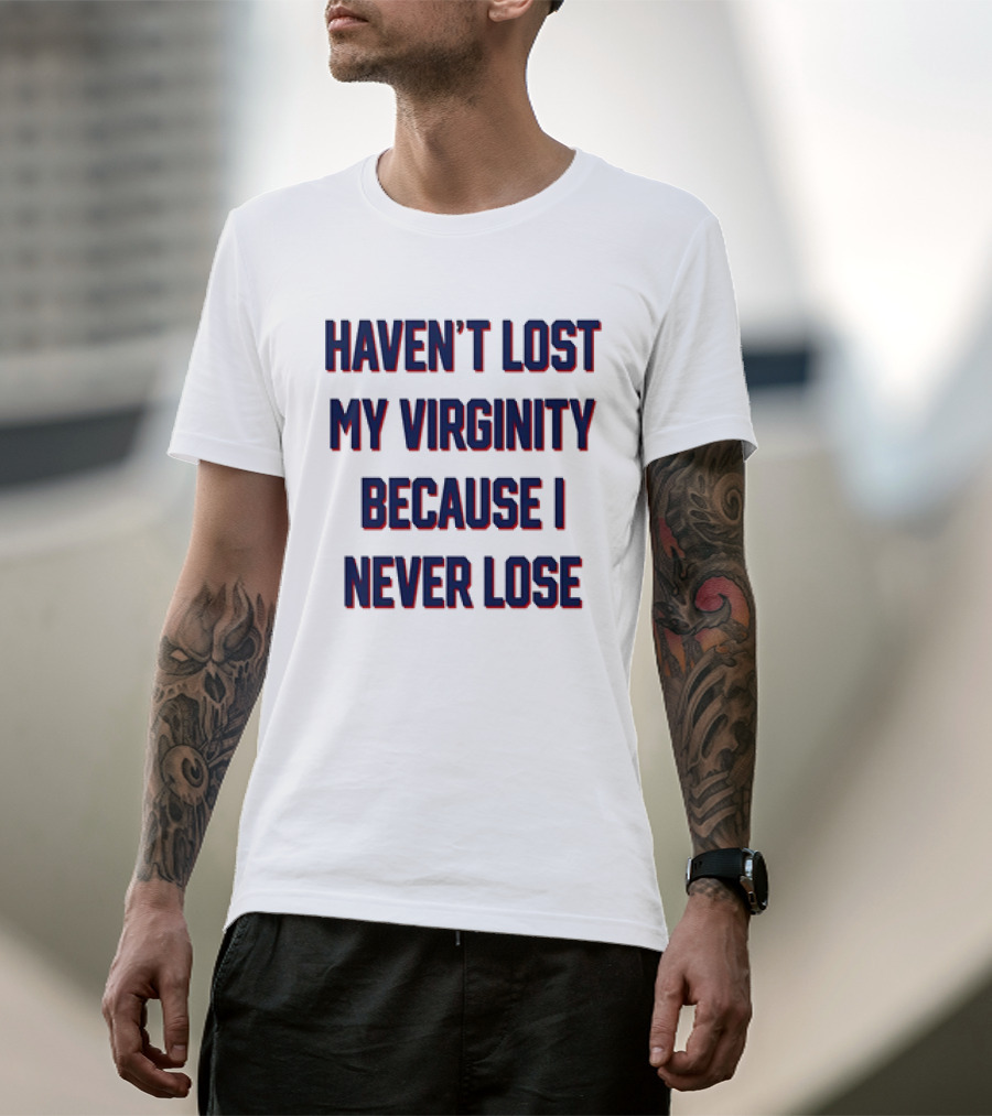 Kevin Durant Wearing Haven’t Lost My Virginity Because I Never Lose T-Shirt