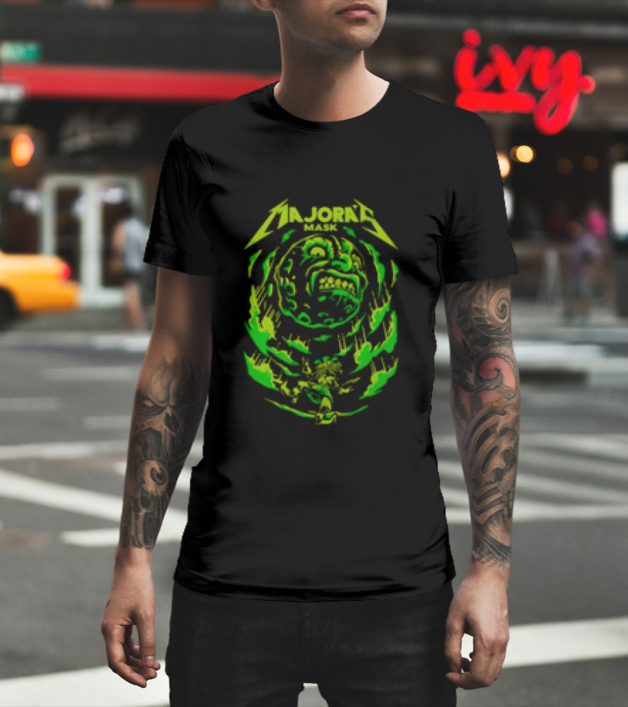 Majora Mask Metal Enter Maskman T-Shirt