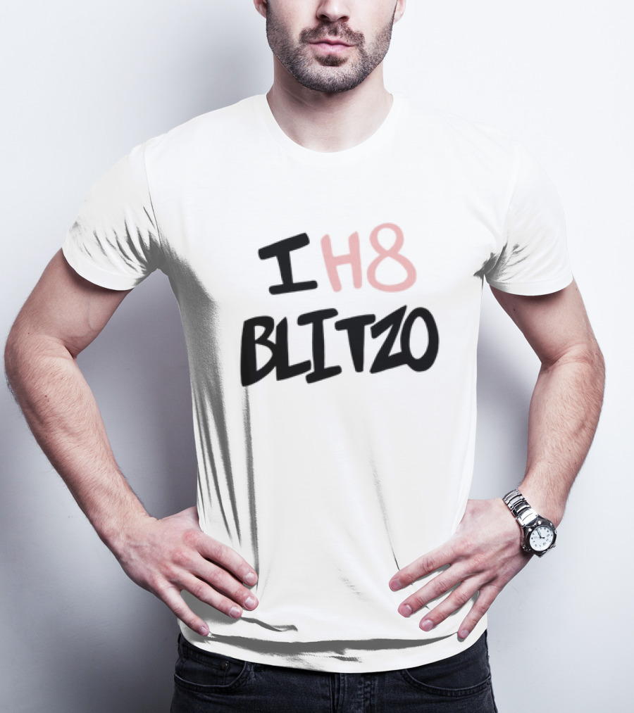 I H8 Blitzo Helluva Boss Fan Merchandise T-Shirt