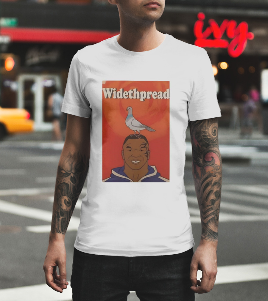 Widethpread Mike Tyson Pigeon T-Shirt