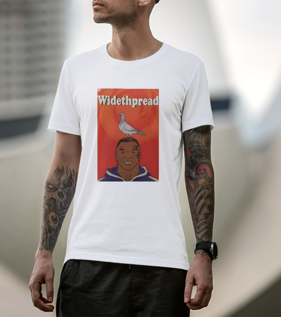Widethpread Mike Tyson Pigeon T-Shirt